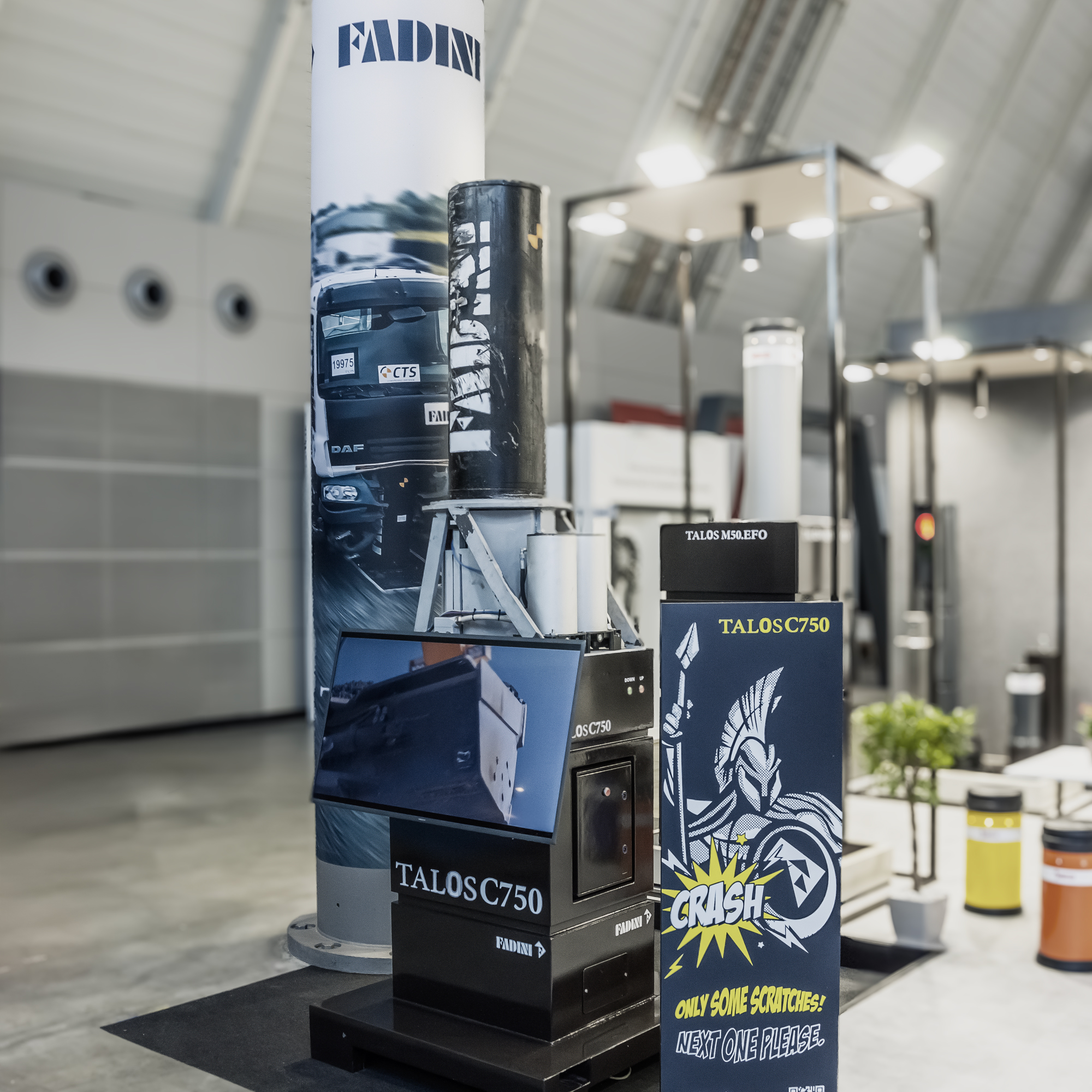 TALOS C750 at R+T 2024 | Automatic bollard | Meccanica Fadini